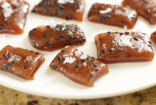 Coconut, Miso + Black Sesame Caramels (recipe) | Create TV
